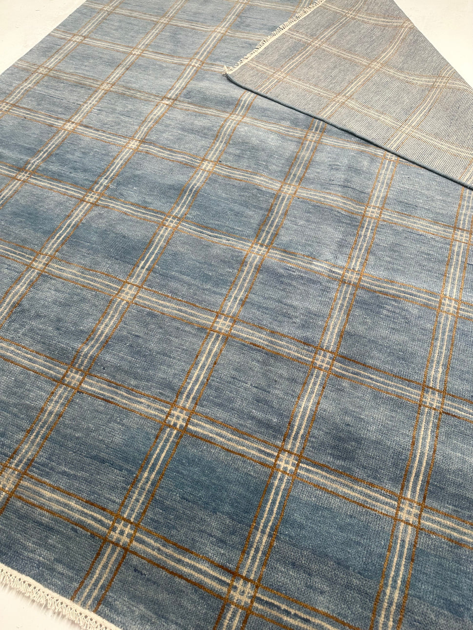 Concord Blue Plaid Rug – DFW Textile Sourcing