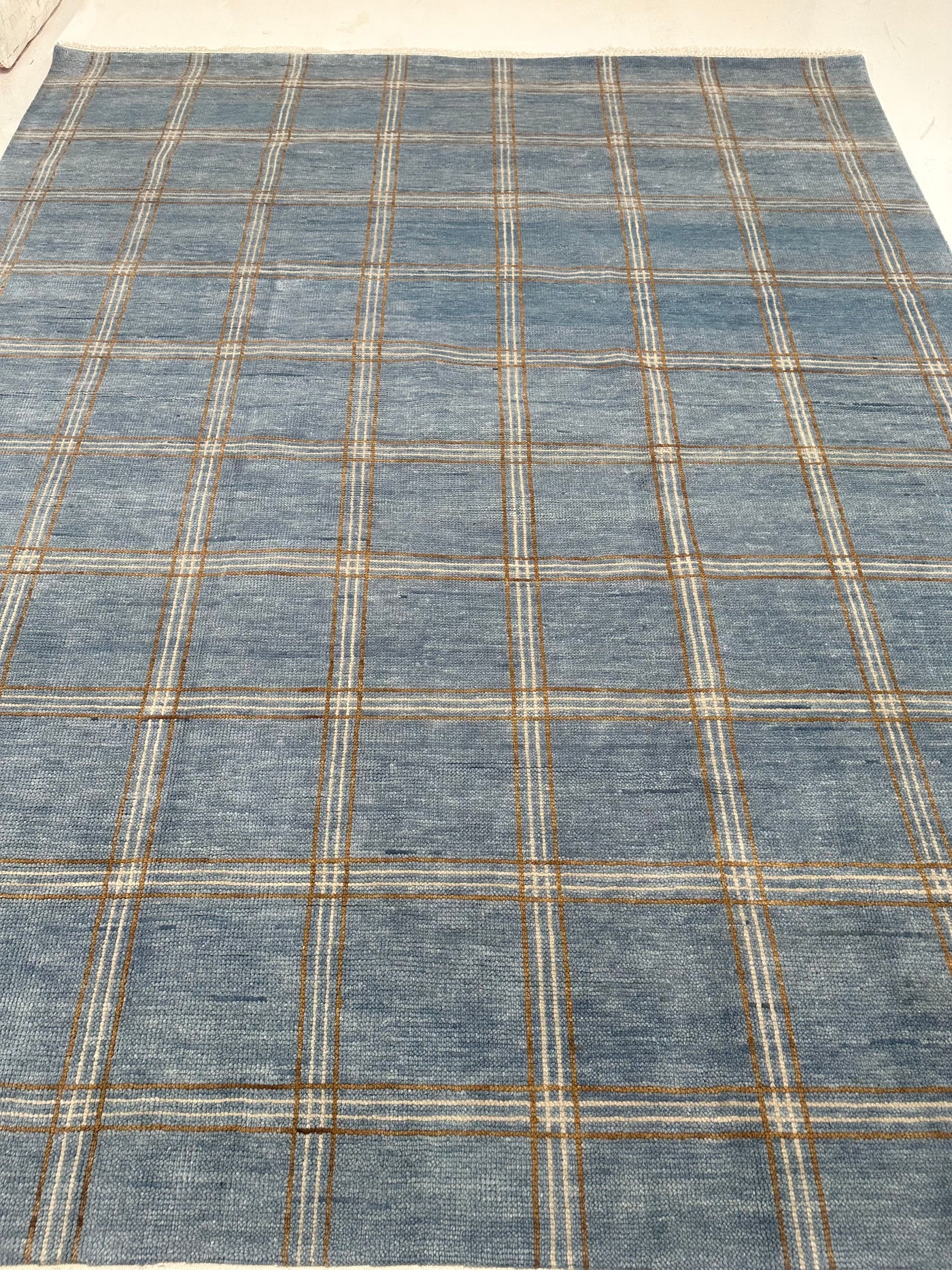 Concord Blue Plaid Rug – DFW Textile Sourcing