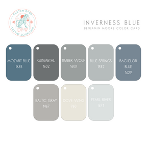 Inverness Blue Modern Oushak – DFW Textile Sourcing